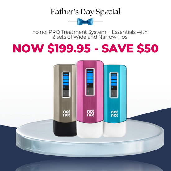 no!no! PRO Treatment System + Essentials with 2 sets of Wide and Narro