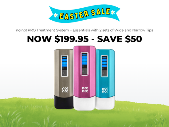 no!no! PRO Treatment System + Essentials with 2 sets of Wide and Narro